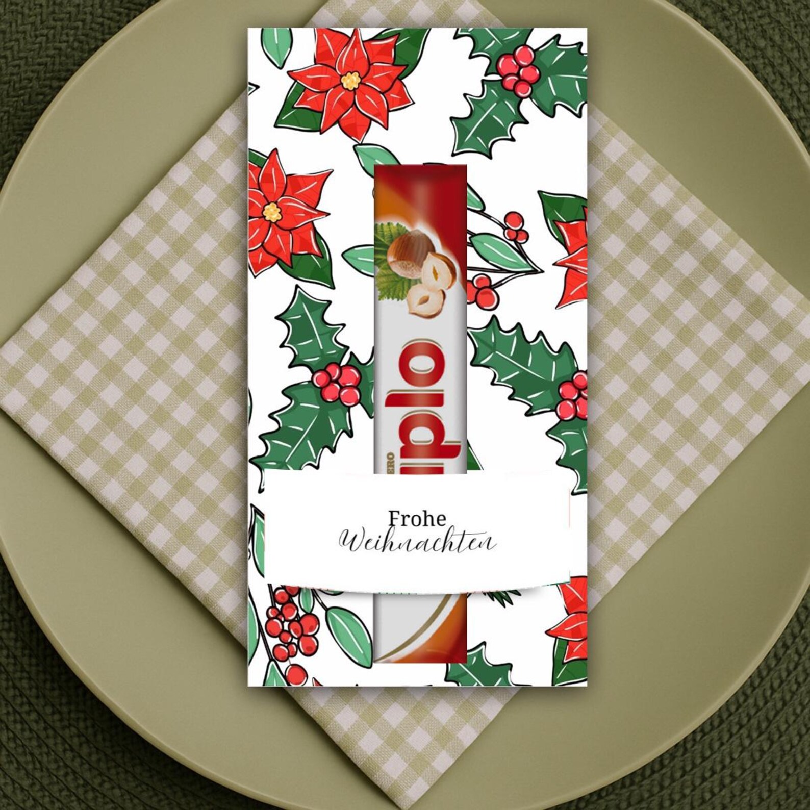 Christmas Table Décor – DIY Wrapper Template for Duplo, Kinderriegel ...