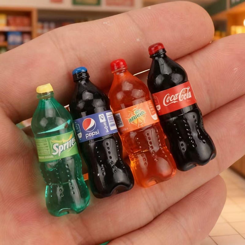 My Miniature Carbonated Beverage Soda Pop - Etsy Australia