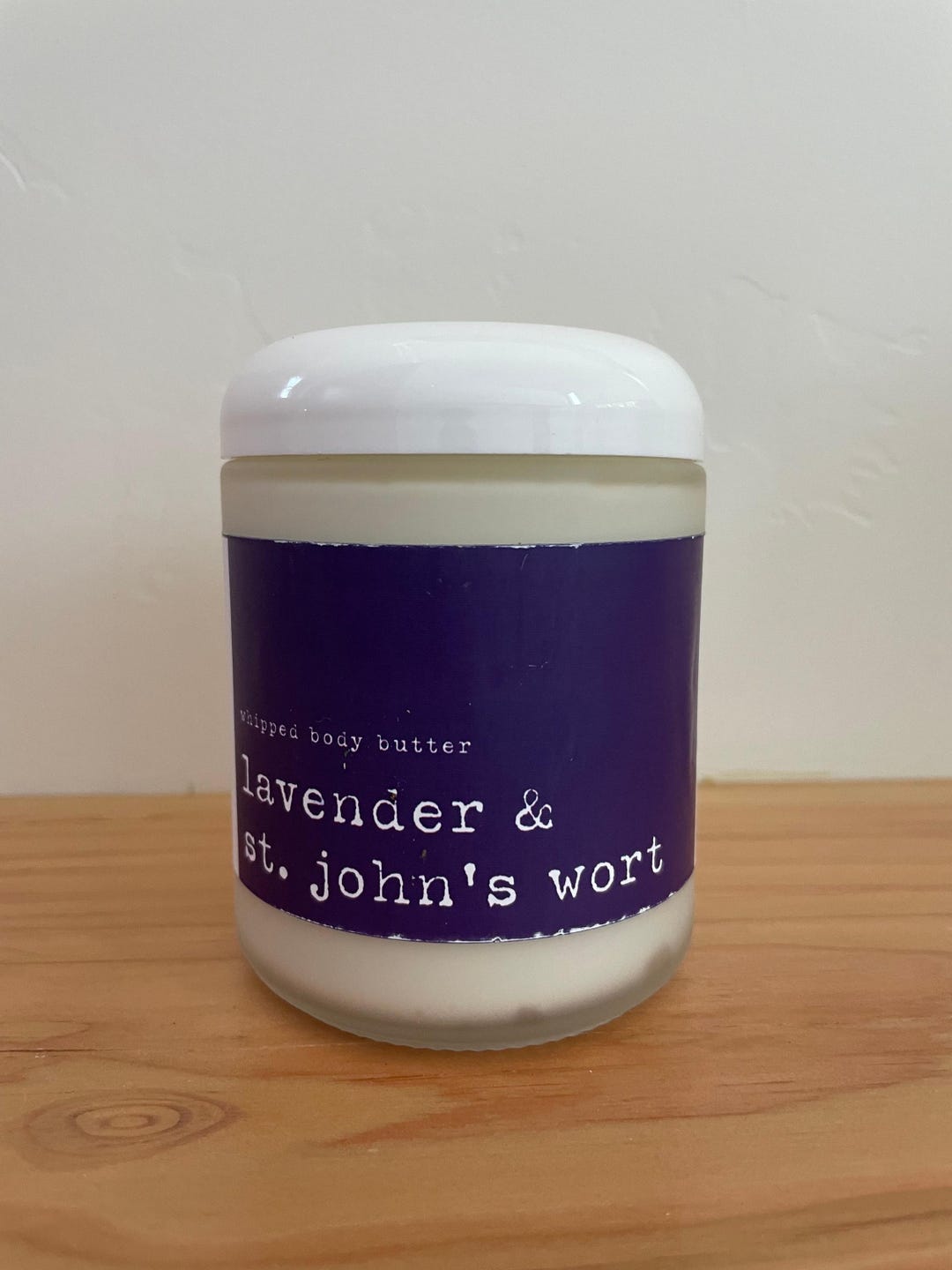 Lavender & Saint John's Wort Whipped Body Butter - Etsy