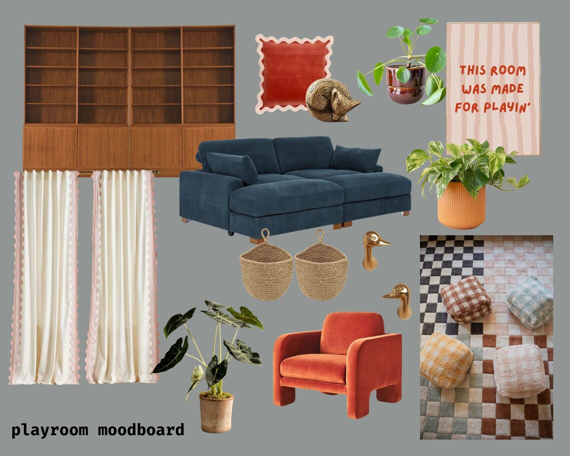 Home Mood Board - Etsy