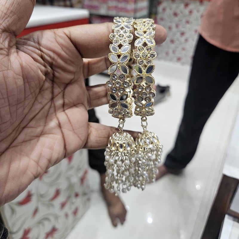 Jhumka Bangles - Etsy