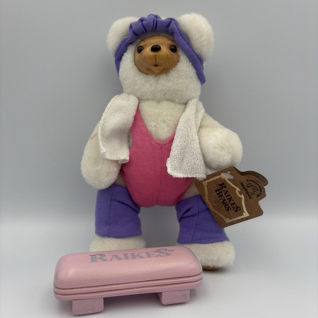 Robert Raikes Bears "angie Aerobics" Bear & Step Vintage LE 2298/5000 ...