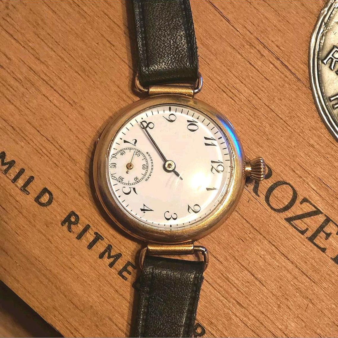 Rare Gallet & Co Trench Watch Pocket Watch Convert Gold Filled 7 Jewels Working - Etsy UK