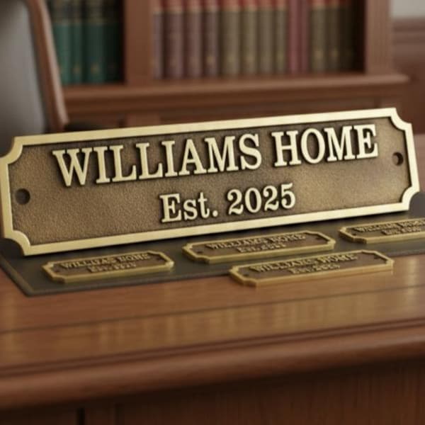 Historic House Signs and Plaques - Etsy