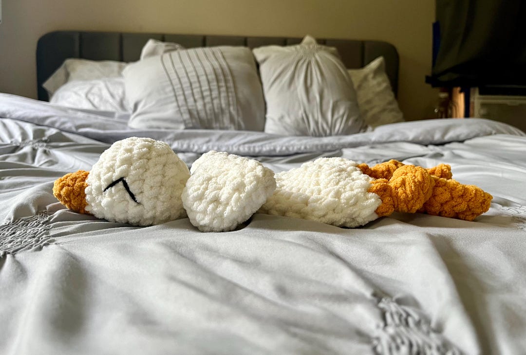 Amigurumi Goose Lovey: Baby Safe Snuggle Toy - Etsy