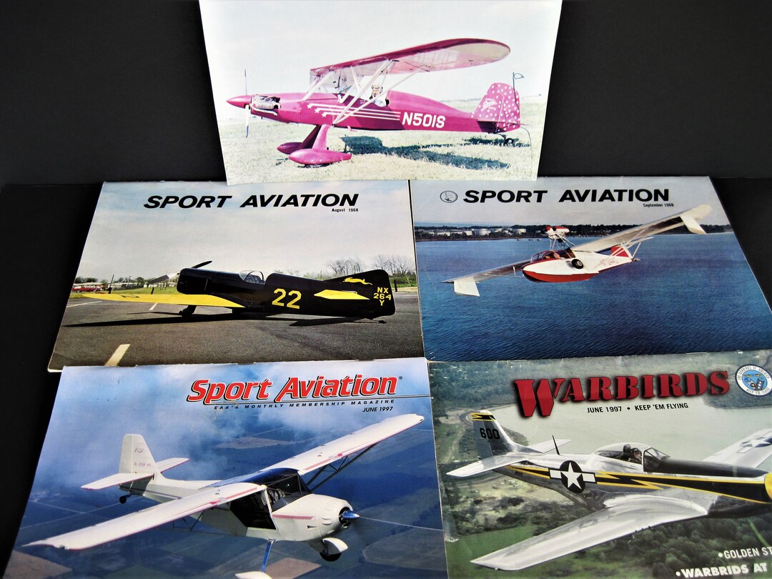 Aviation Magazines, 9 Copies, Great Photos Suitable for Framing ...