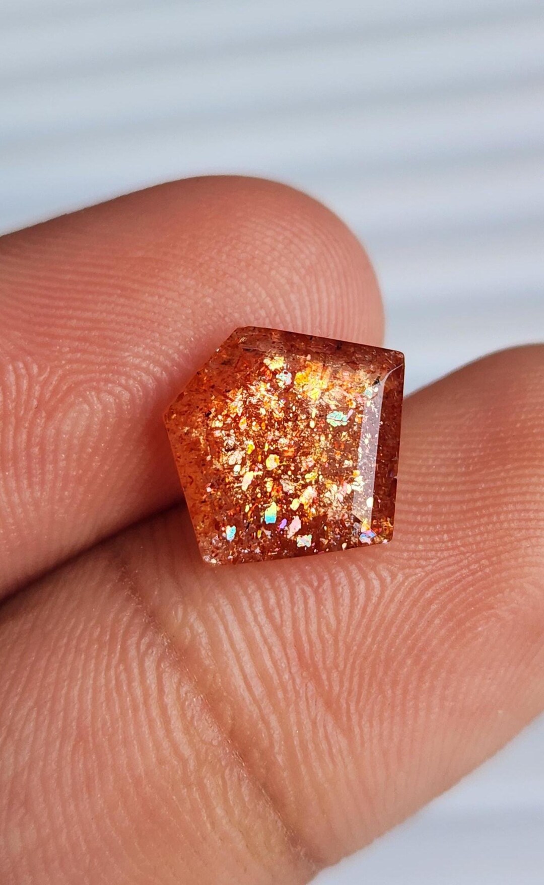 Beautiful Natural Many Pretty Colour Natural Rainbow Sunstone Gemstone ...