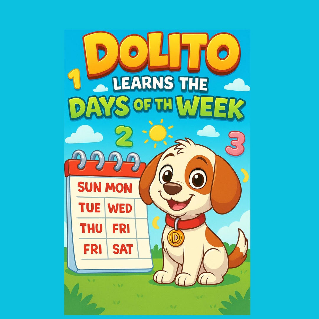 Days of the Week Coloring Book: Dolito Learns Routines (PDF Download ...