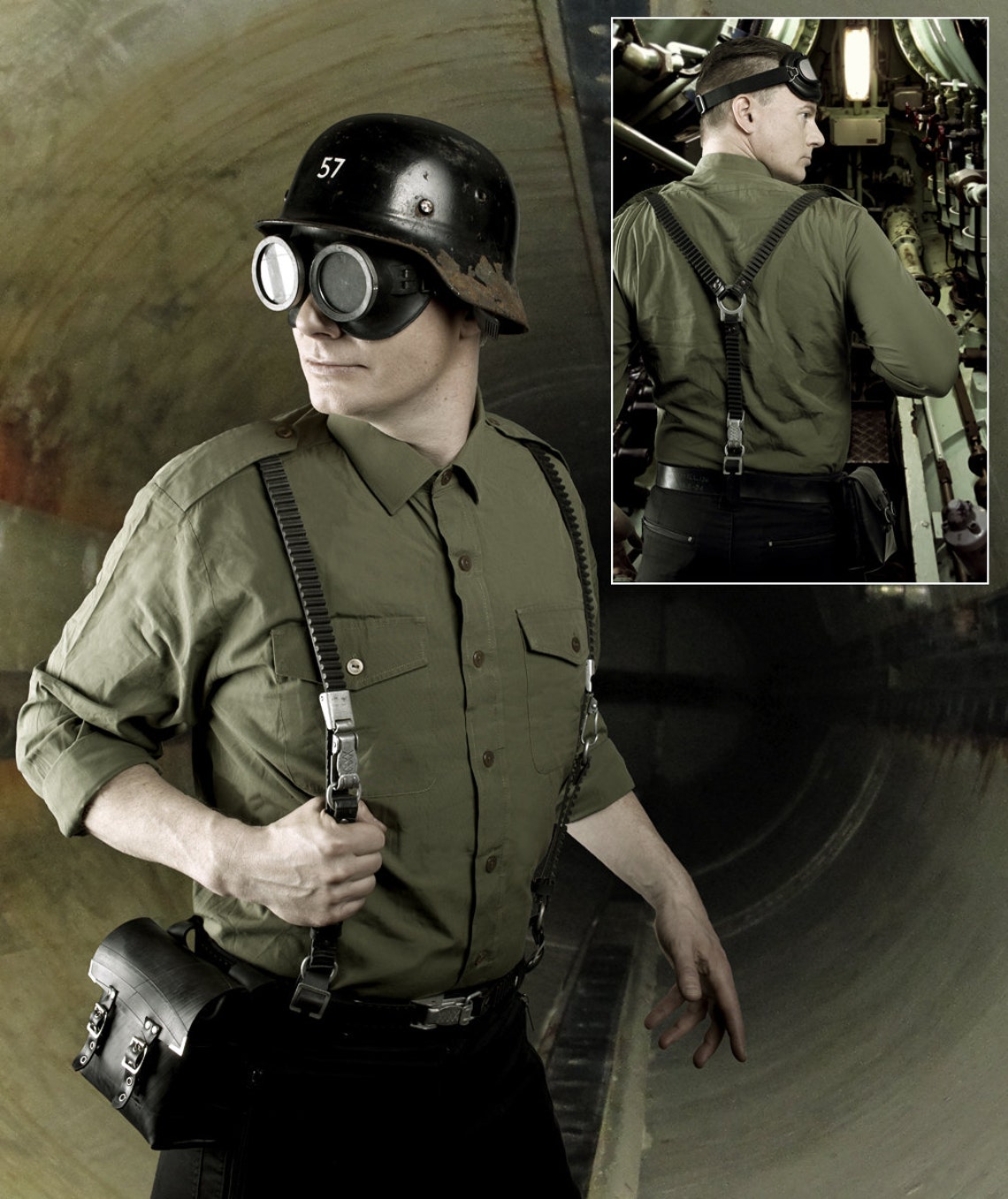 Suspenders in Groove Rubber - Etsy