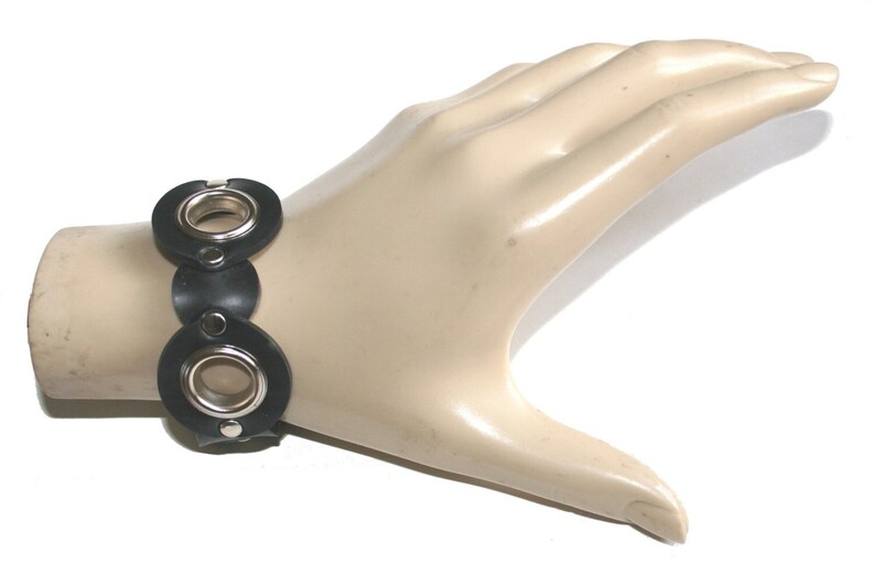 Big Eyelet Rubber Bracelet - Etsy