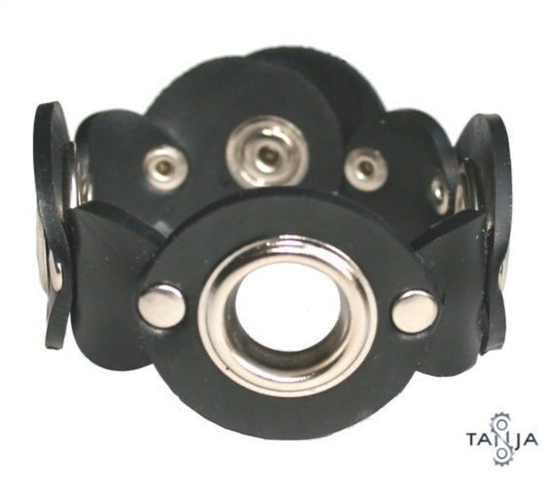 Big Eyelet Rubber Bracelet - Etsy