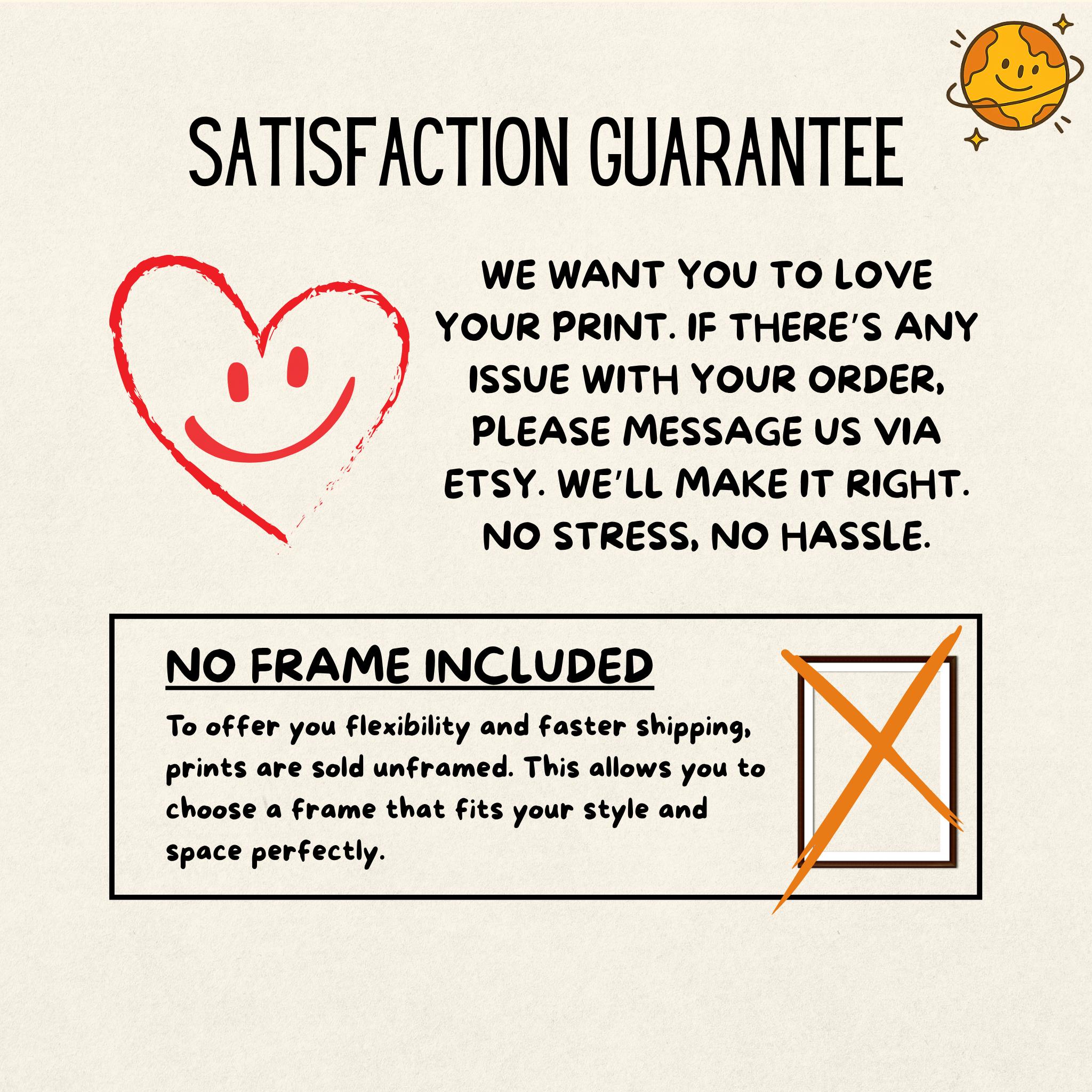 Take It Slow Snail Poster – Cute Retro Motivational Wall Art, Floral ...