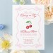 Preppy Pink Bow Ginger Jar Baby Shower Invitation, Bridal Shower ...