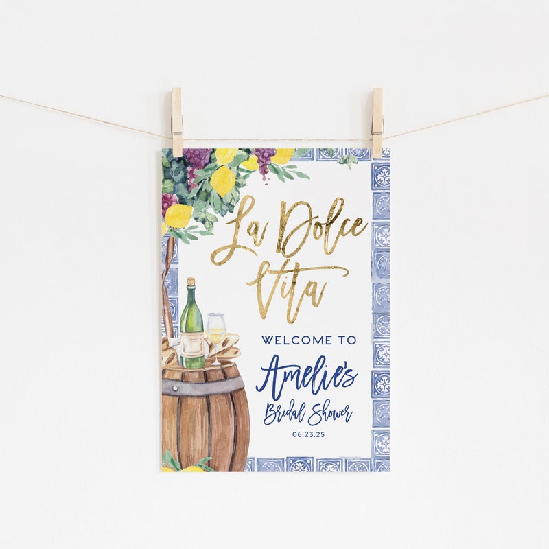 Italian Welcome Sign - Etsy