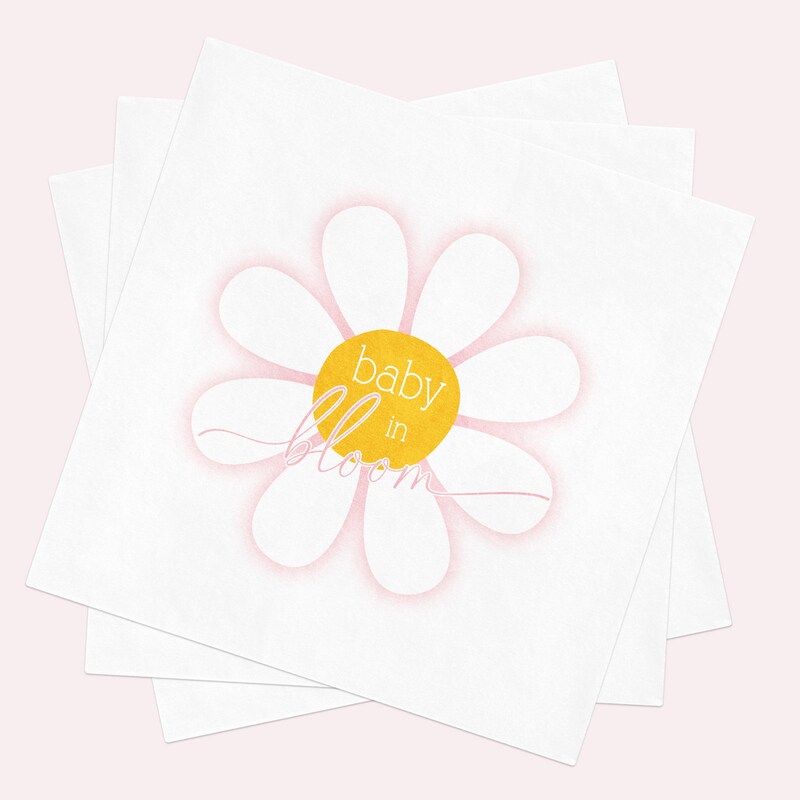 Baby Shower Napkin - Etsy