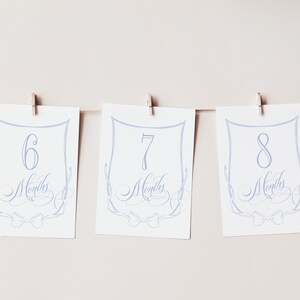 Boy Milestone Cards - Baby Gift - New Mom - Gift Ideas - Baby Shower ...