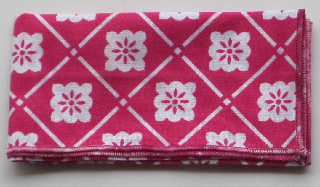 CUSTOM SIZES Ladies' Handkerchiefs 100% Cotton With a Variegated-thread ...