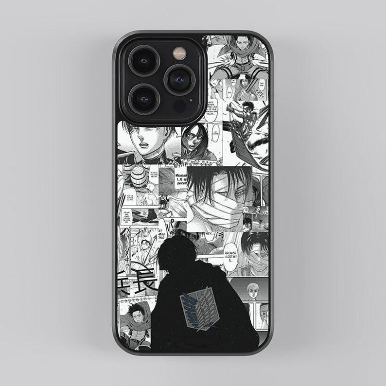 Levi Ackerman Manga iPhone 17 Pro Max Glass Case | Attack on Titan ...
