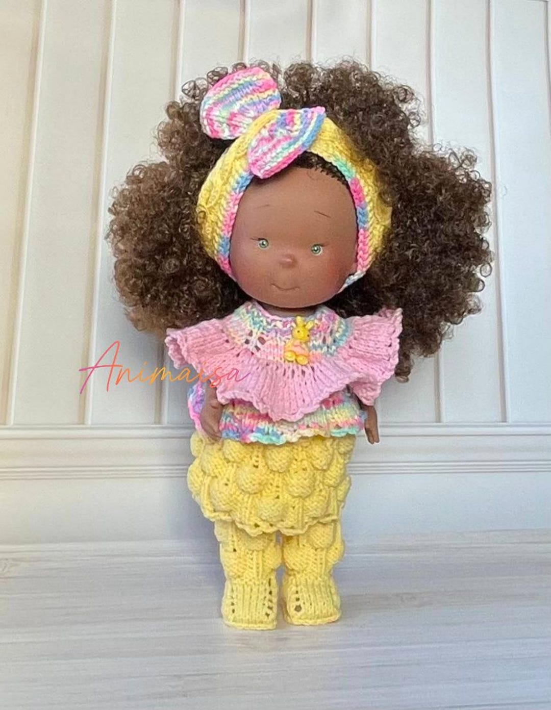Handmade Knitted Doll Outfit for Nines D’onil Pippa/mia (11-12 Inch) - Etsy