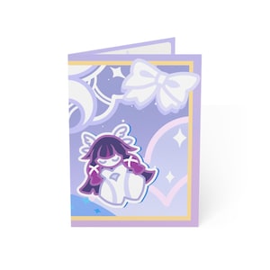 Columbina Farewell Card, Genshin Impact Greeting Card, Fatui Harbinger ...