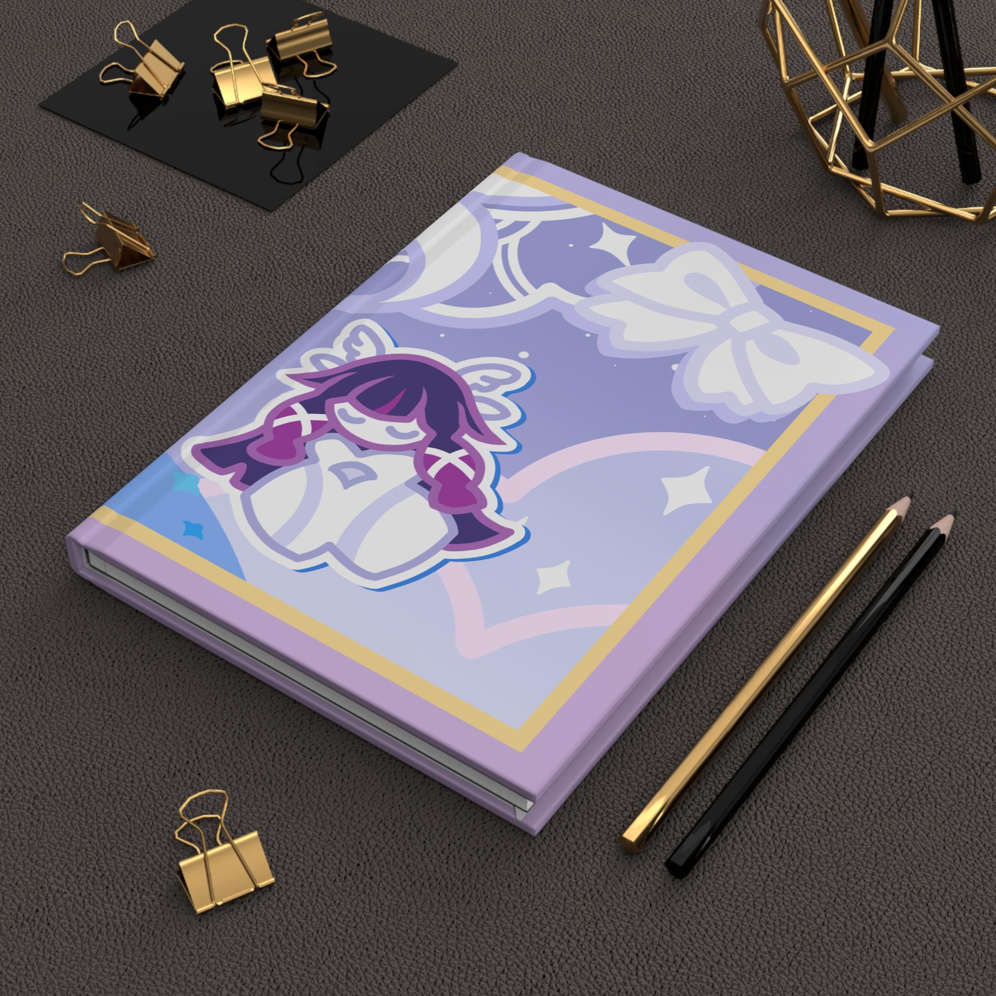 Columbina Farewell Card Journal, Genshin Impact Hardcover Notebook ...