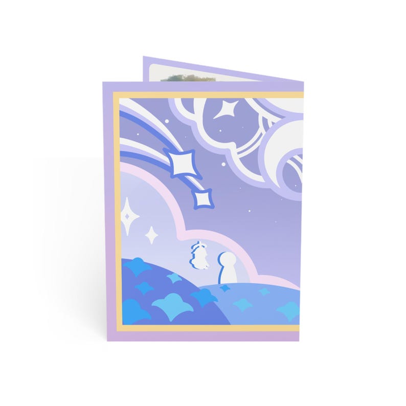 Columbina Farewell Card, Genshin Impact Greeting Card, Fatui Harbinger ...