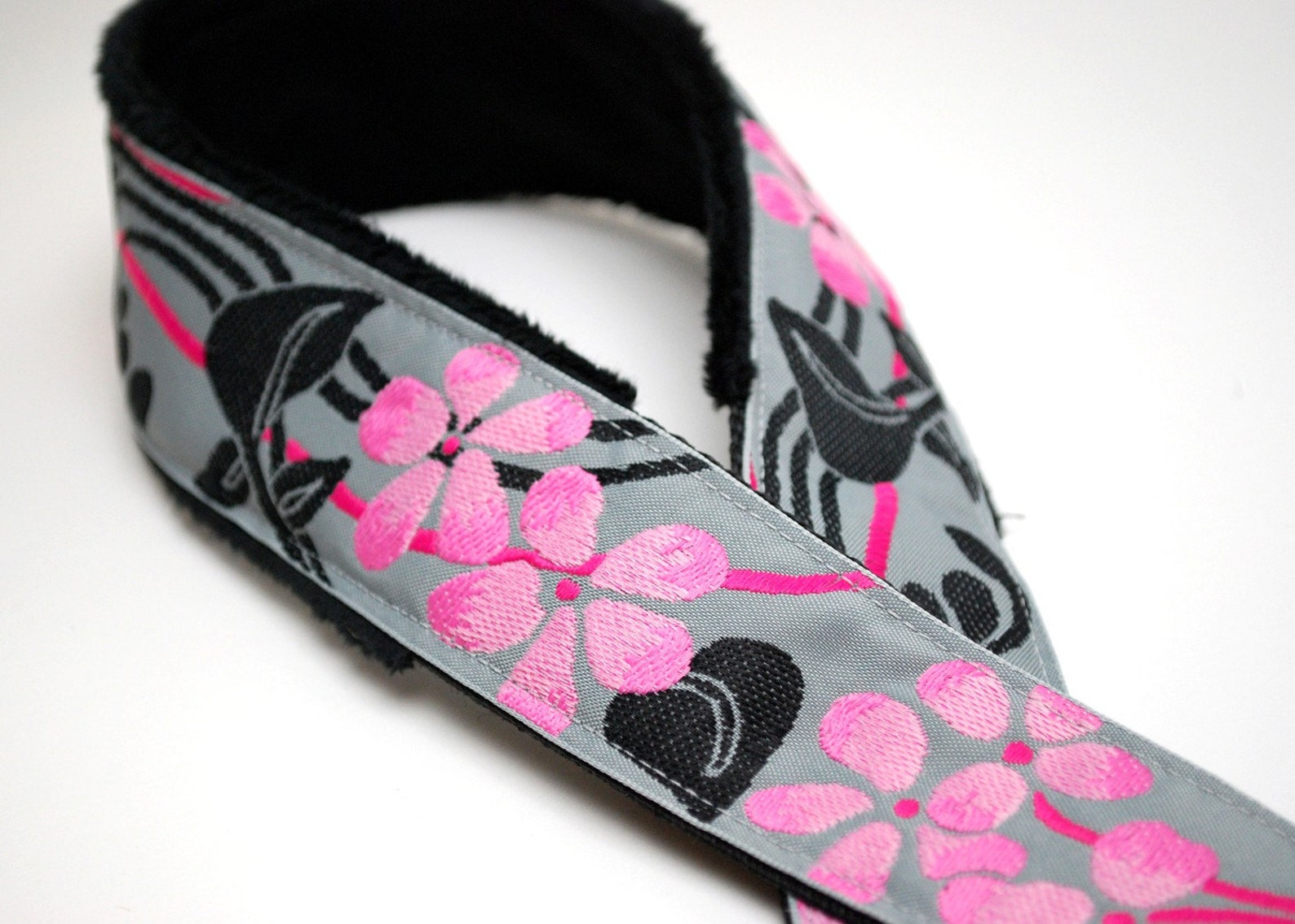 Pink Camera Strap Pink Blossom - Etsy