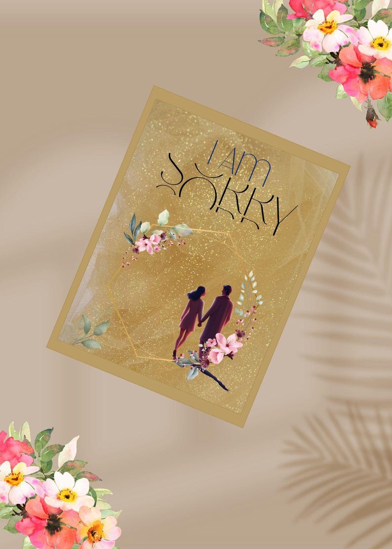 Sorry Card for Loved One: Editable Canva Template (PDF + JPG ...