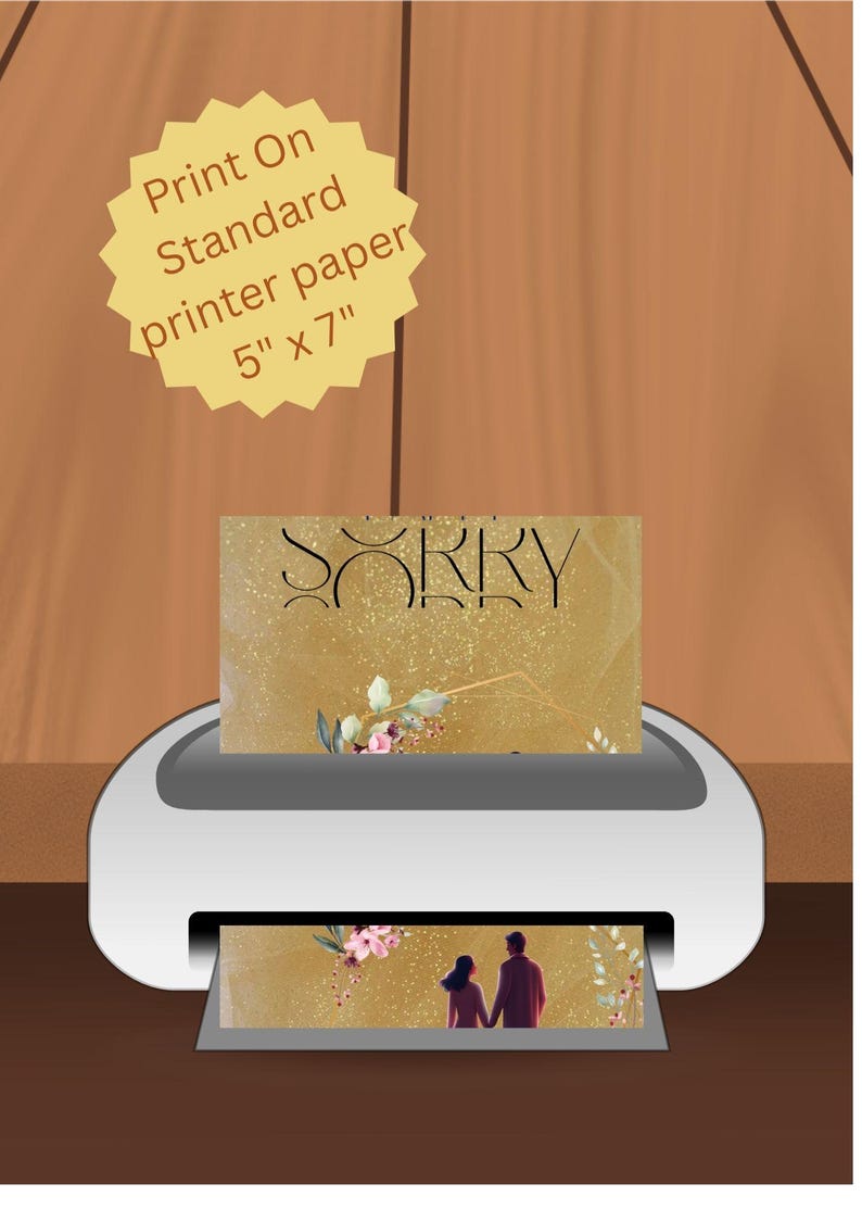 Sorry Card for Loved One: Editable Canva Template (PDF + JPG ...