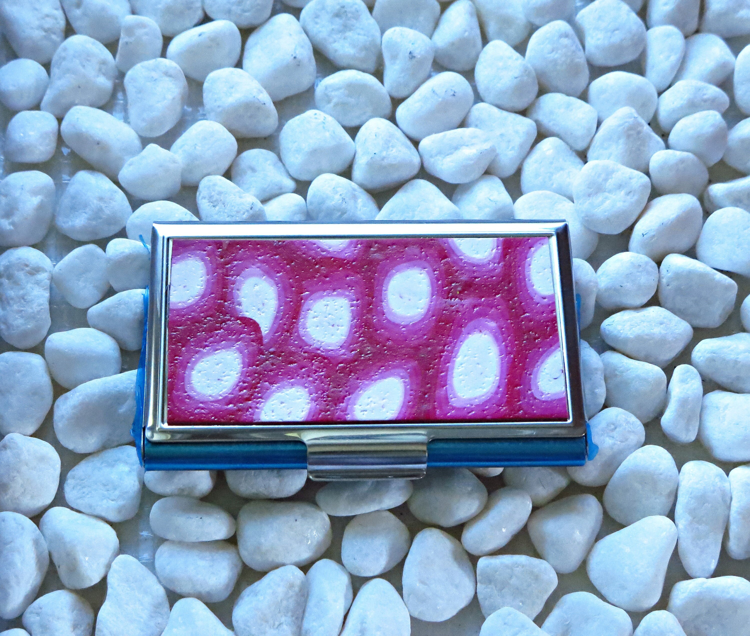 Credit Card Case RFID Card Case Pink Credit Card Case Metal Credit Card ...