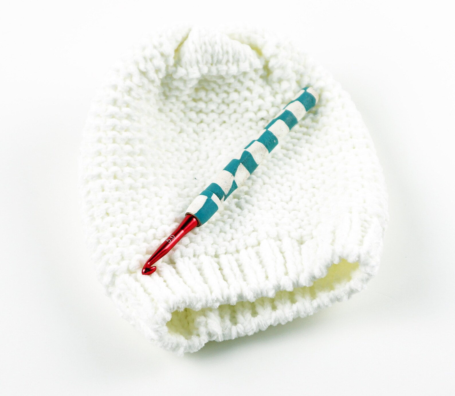 Buy Crochet Hook Set, Interchangeable Crochet Hooks, Blue & White ...