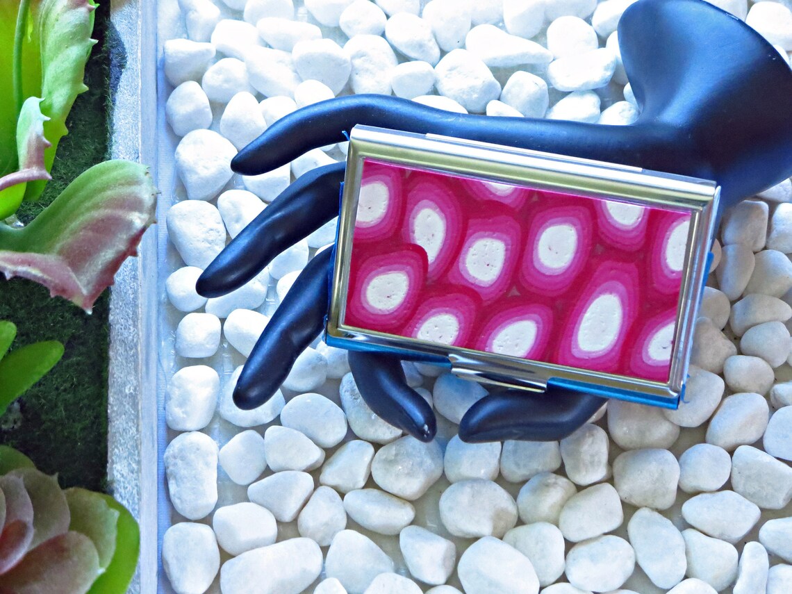 Credit Card Case RFID Card Case Pink Credit Card Case Metal - Etsy