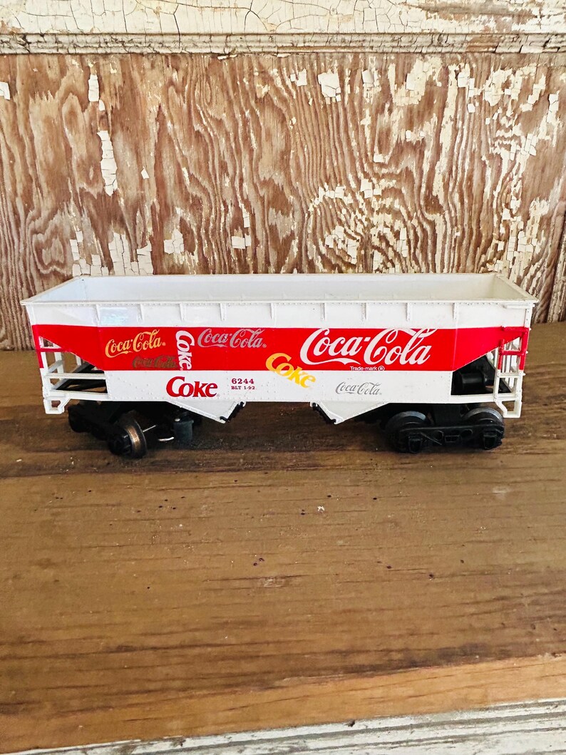 Vintage Lionel Coca-cola Coal Storage Boxcar Train Car 6244, Toy Model ...