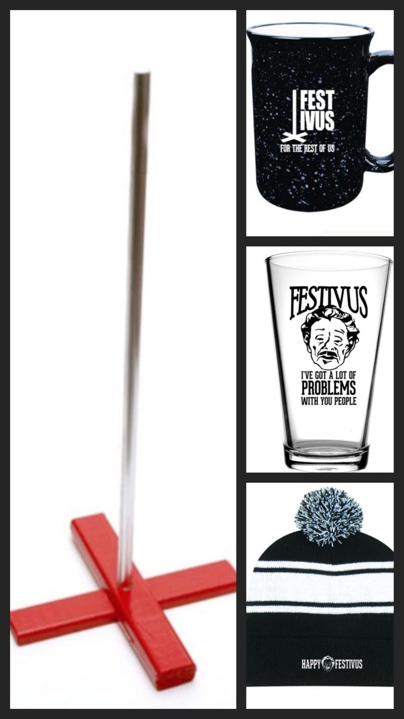 Festivus Pole Mini Desktop Pole Festivus for the Rest of Us Table Top ...