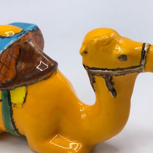 Satya Ceramic Camel Glazed Nativity Style Animal Figures - Etsy