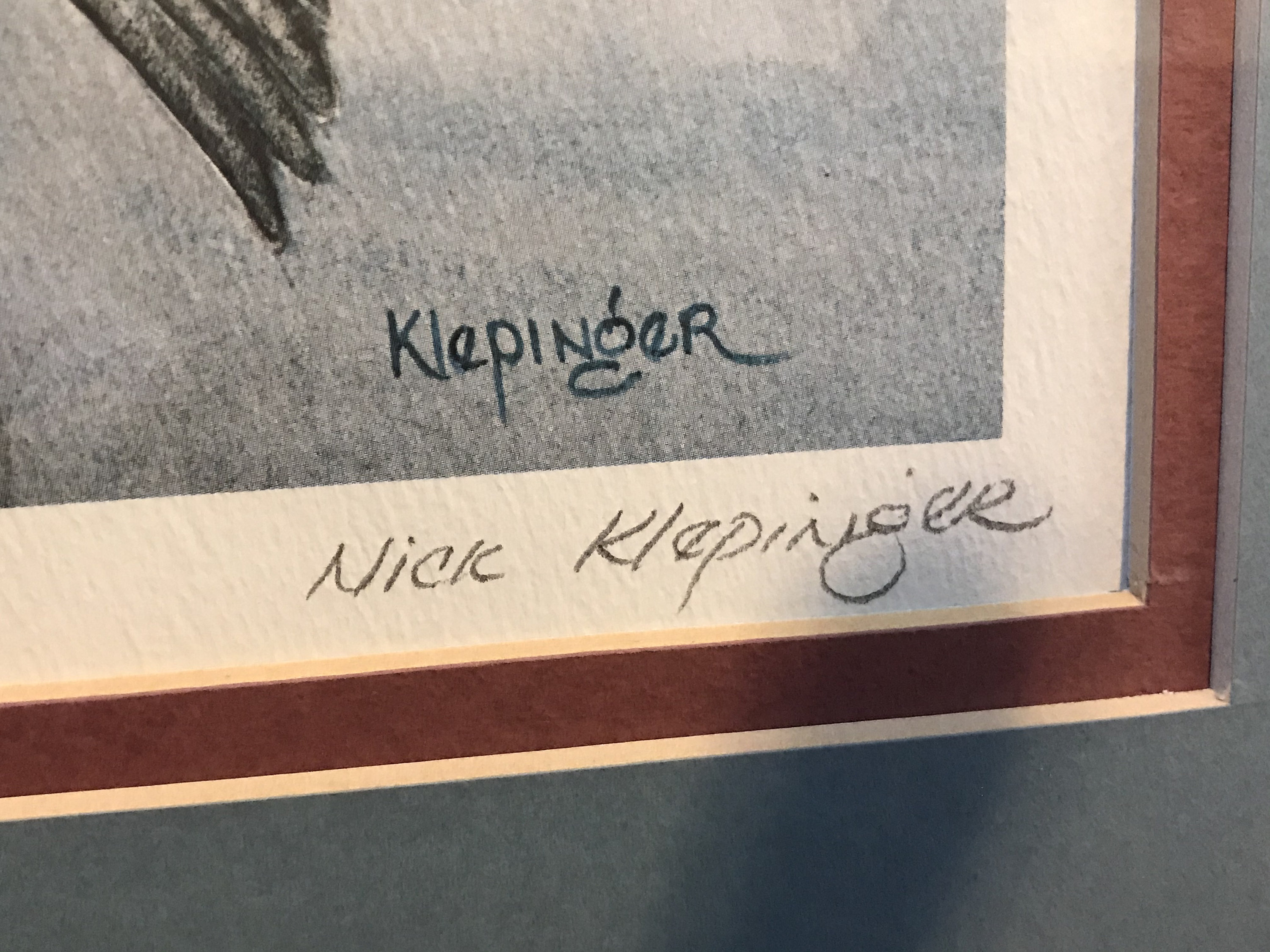 Hand Signed Nick Klepinger Limited Edition Art Print 18 x 22 | Etsy