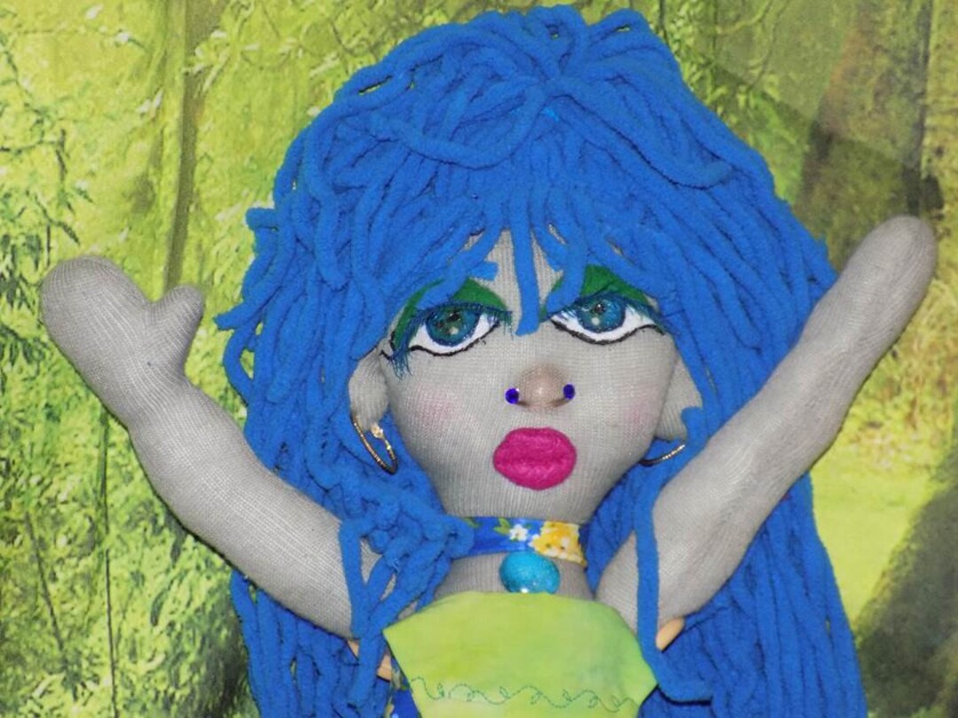 Authentik Beauty Cloth Doll Patterns to Sew PDF – Easy Sock Rag Doll ...