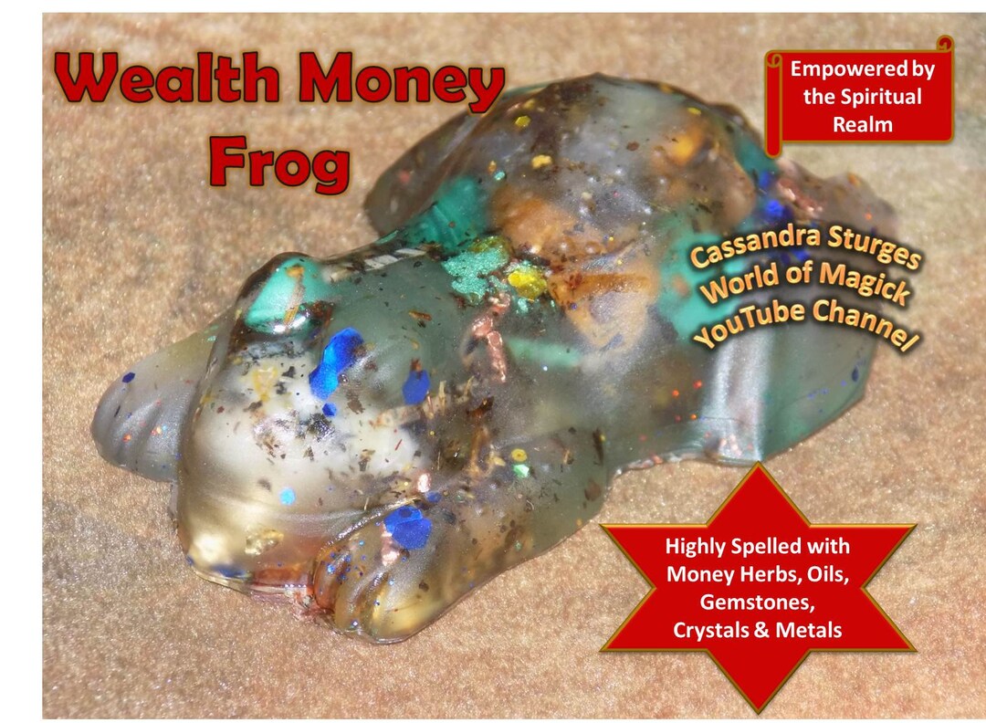Attract Big Money With Highly Spelled Wealth Money Frog, Wealth Frogs ...