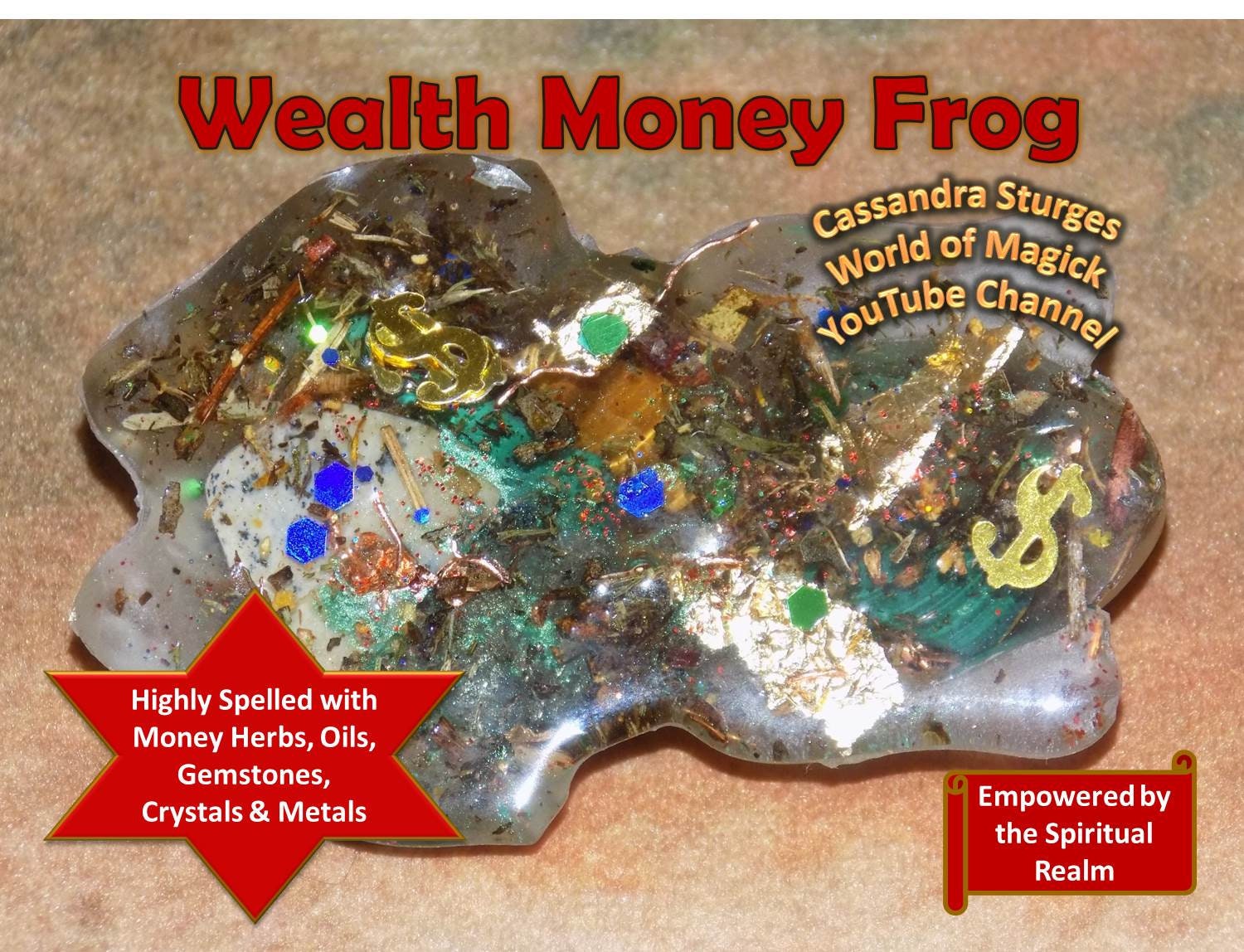 Attract Big Money With Highly Spelled Wealth Money Frog, Wealth Frogs ...
