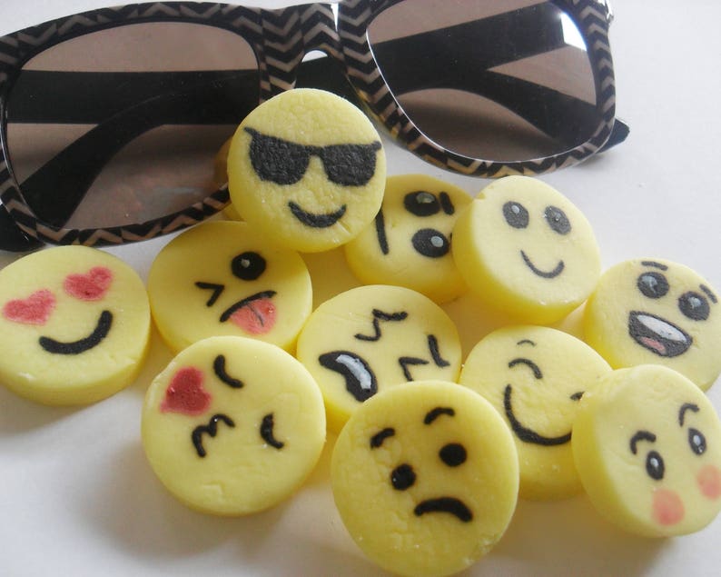 EMOJI MINTS - 6 Dozen Cream Cheese Mints, Birthday Parties ...