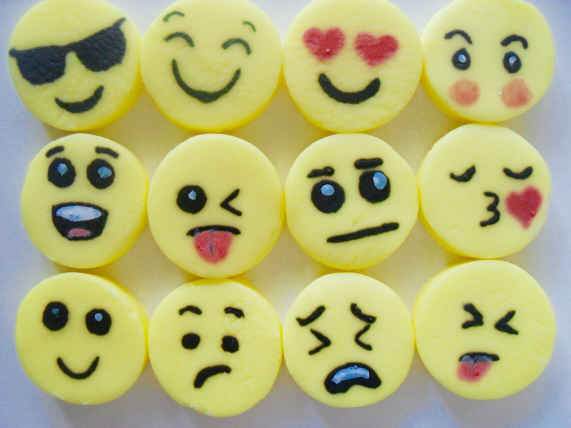 EMOJI MINTS - 6 Dozen Cream Cheese Mints, Birthday Parties ...