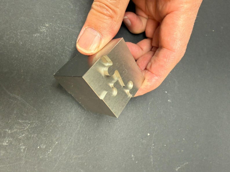 Wire EDM Puzzle Cubes: Ultra-precise Stainless Steel Toy – Desk Art - Etsy