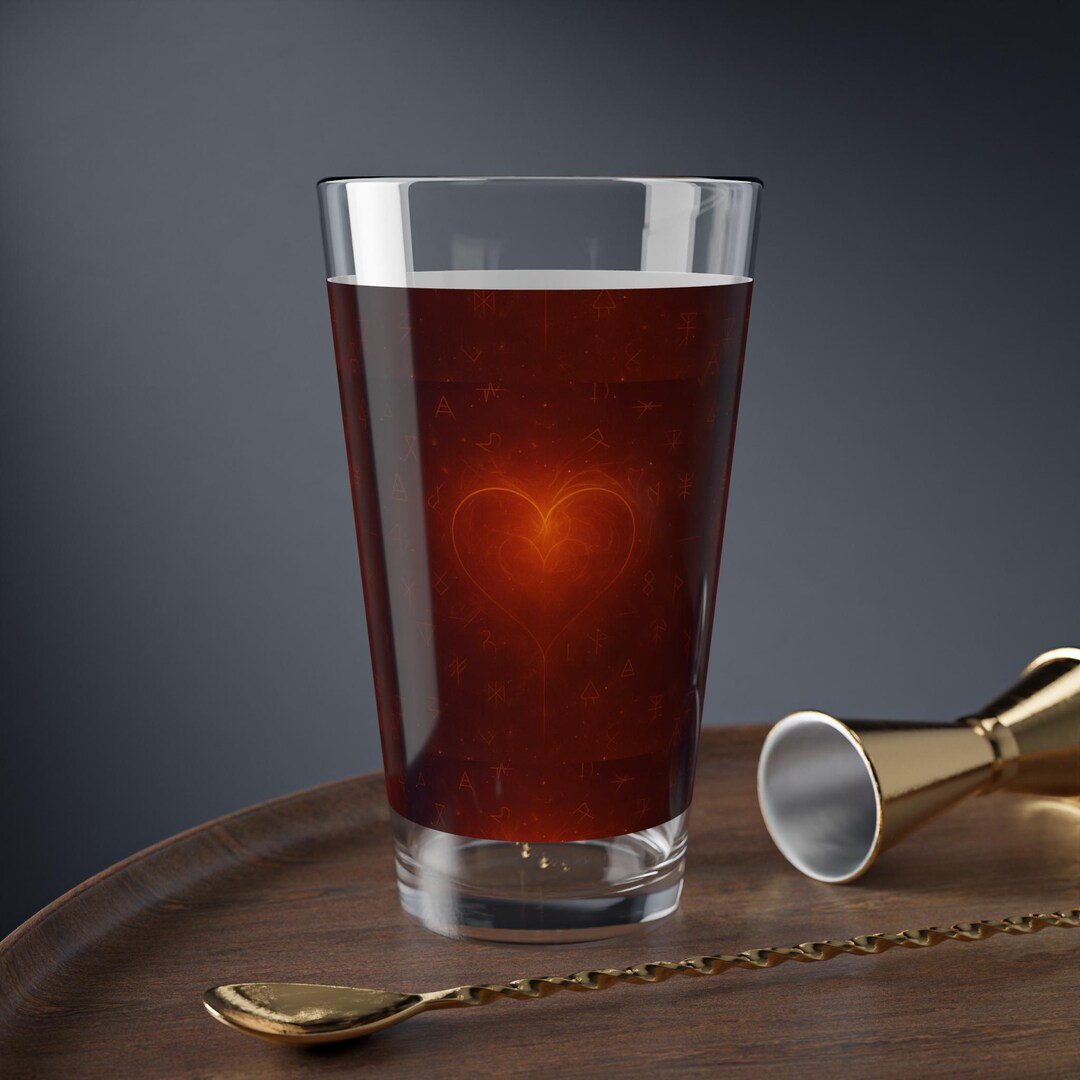 Stylish Mixing Glass, 16oz - Perfect for Cocktails, Smoothies, Gifts ...