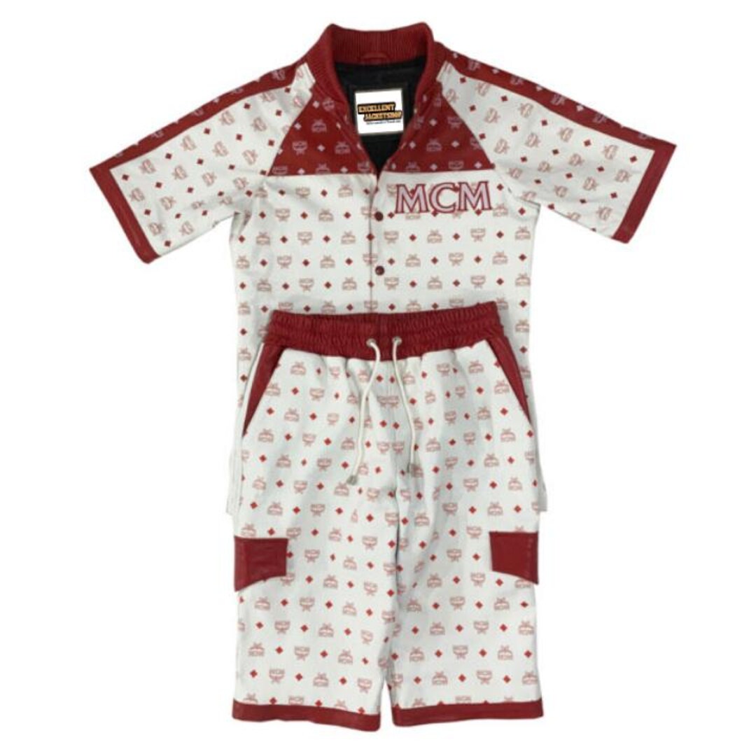 Custom Made Red and White Vintage MCM Dapper Dan Short Suit - Etsy