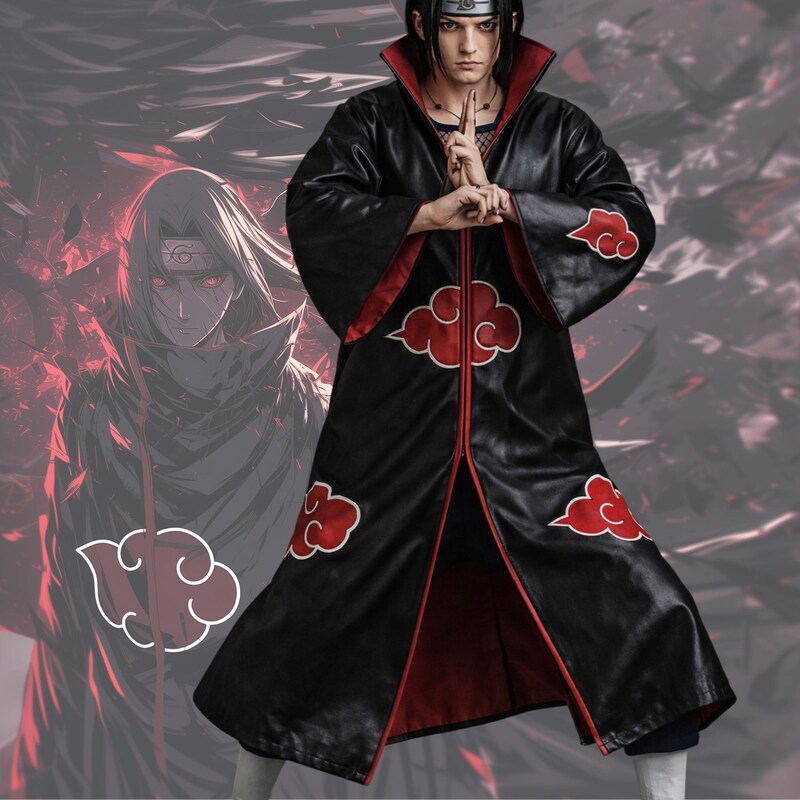 Akatsuki Robe - Etsy
