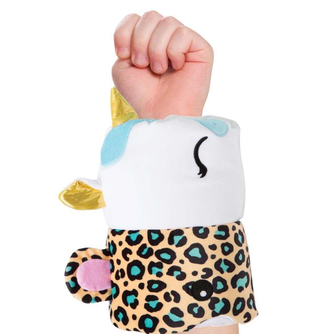 Unicorn + Leopard 2 in 1 Transforming Plushies (wearable & Sensory) - Etsy