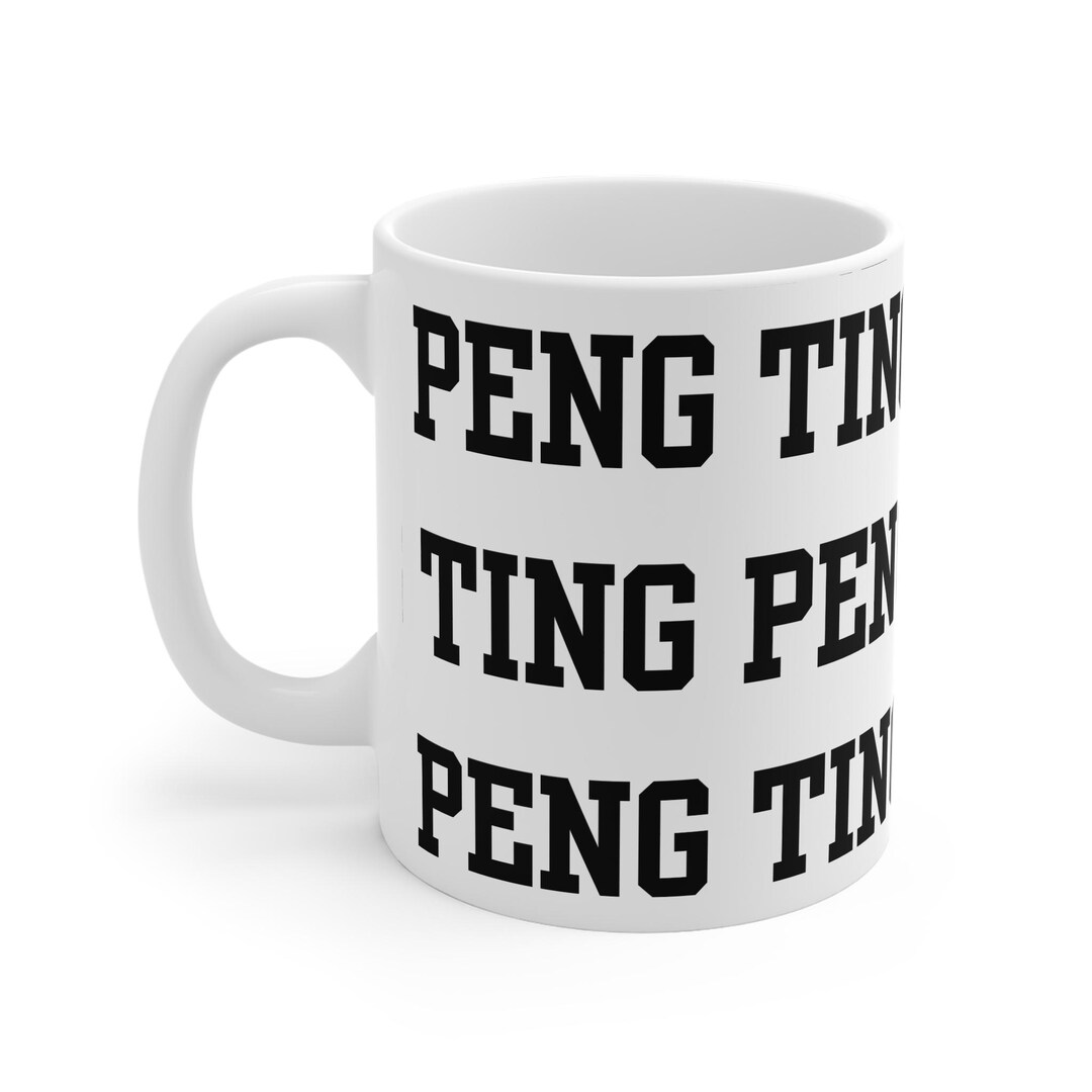 Peng Ting Mug, Funny Novelty Coffee Cup, Gift for Friend - Etsy