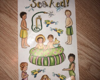 Water Park Planner Stickers Kid Stickers Water Slide - Etsy