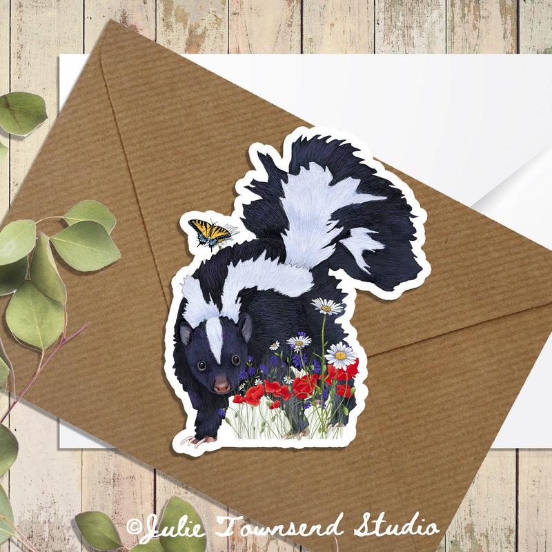Skunk Sticker - Etsy