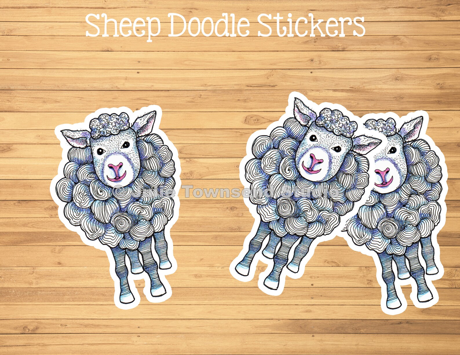 Sheep Sticker Sheep Decal Sheep Stickers Lamb Sticker | Etsy